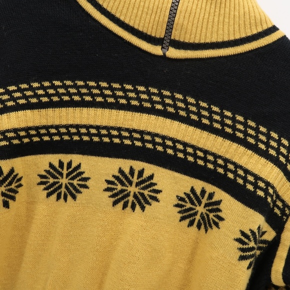 NILS | Sweaters | Nils Skiwear Yellow Turtle Neck Sweater Jacket | Poshmark